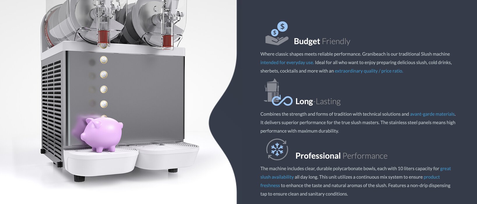 Slush Machine Bundle Sencotel - SlushCo Slush Machines