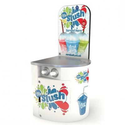 Serving Stations and Drinks Counters Branded Mr Slush - SlushCo