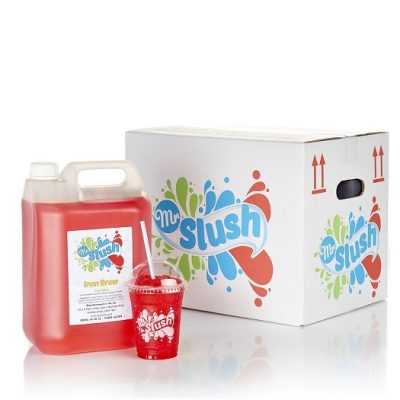 Iron Brew Slush Syrup 4x5Ltrs - SlushCo Slush Suppliers