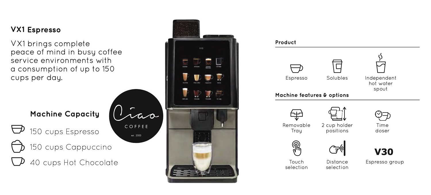 Ciao Combi Serving Station - Commercial Coffee Machines - SlushCo